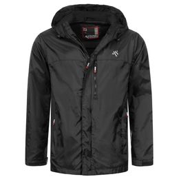 Alessandro Salvarini Regenjacke Herren Gr&ouml;&szlig;e XXL schwarz