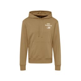 New Balance Sweatshirt 'Essentials' Herren Gr&ouml;&szlig;e M creme / oliv