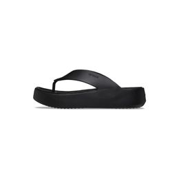 Crocs Zehentrenner Damen Gr&ouml;&szlig;e 37/38 schwarz
