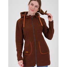LPO Fleecejacke 'KENNEWICK II' Damen Gr&ouml;&szlig;e 5XL braun