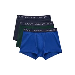Gant Boxershorts Herren Gr&ouml;&szlig;e S blau / navy / dunkelgr&uuml;n / wei&szlig;