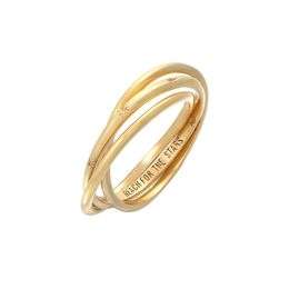 Haze&Glory Haze&glory Ring 'Reach For The Stars' Damen Gr&ouml;&szlig;e 54 gold