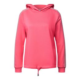 Street One Sweatshirt Damen Gr&ouml;&szlig;e XXXL hellpink / wei&szlig;