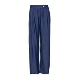 s.Oliver BLACK LABEL Bundfaltenhose Damen Gr&ouml;&szlig;e 40 blue denim