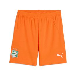 Puma Sporthose Herren Gr&ouml;&szlig;e XS gr&uuml;n / orange / wei&szlig;