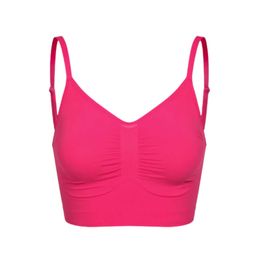 Cfab By Creamy Fabrics BH 'Comfort Bralette' Damen Gr&ouml;&szlig;e 110 neonpink
