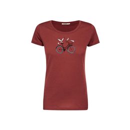 Greenbomb T-Shirt Damen Gr&ouml;&szlig;e XL rostrot