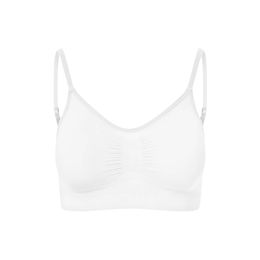 Cfab By Creamy Fabrics BH 'Comfort Bralette' Damen Gr&ouml;&szlig;e 95 wei&szlig;