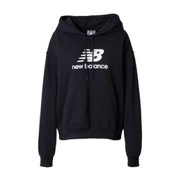 New Balance Sweatshirt 'Essentials' Damen Gr&ouml;&szlig;e XS schwarz / wei&szlig;