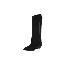 Ital-Design Cowboystiefel Damen Gr&ouml;&szlig;e 41 schwarz Winterschuhe