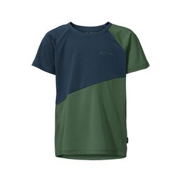 Vaude Funktionsshirt 'Moab II' Jungen Gr&ouml;&szlig;e 122/128 blau / gr&uuml;n