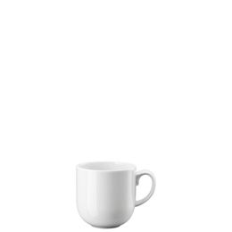 Rosenthal Kaffeebecher Casina, Wei&szlig;, Keramik, 400 ml, 8.8x8.9x11.6 cm, DIN EN ISO 14001, DIN EN ISO 9001, Kaffee & Tee, Tassen, Kaffeebecher