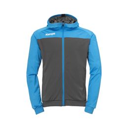 Kempa Sportjacke Herren Gr&ouml;&szlig;e XXL azur / anthrazit / wei&szlig;