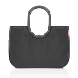 Reisenthel Einkaufstasche Loopshopper L frame black, Schwarz, Textil, 25 L, 46x34.5x25 cm, Freizeit, Koffer & Taschen, Einkaufstaschen