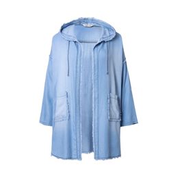 Angel of Style &Uuml;bergangsjacke Damen Gr&ouml;&szlig;e 5XL blue denim / wei&szlig;