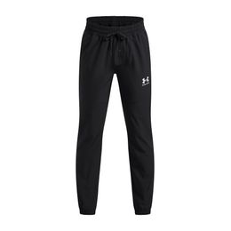 Under Armour Sporthose 'Vibe' Jungen Gr&ouml;&szlig;e 140/152 schwarz / wei&szlig;