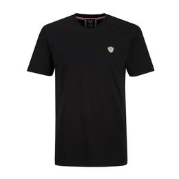 19V69 Italia T-Shirt 'Rafael' Herren Gr&ouml;&szlig;e L ecru / schwarz