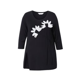 MIAMODA Shirt Damen Gr&ouml;&szlig;e XXXL schwarz / wei&szlig;