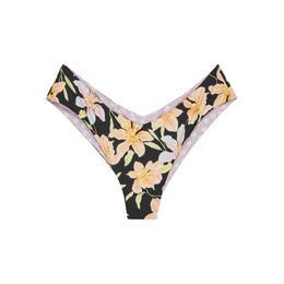 Billabong Bikinihose 'Twin Sol Rev Fiji' Damen Gr&ouml;&szlig;e XXL beige / schwarz
