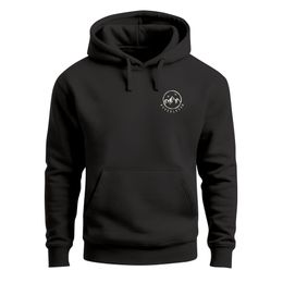 Neverless Sweatshirt 'Mountain' Herren Gr&ouml;&szlig;e 5XL schwarz