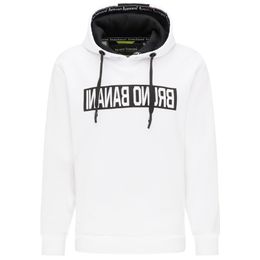 Bruno Banani Sweatshirt 'Howard' Herren Gr&ouml;&szlig;e M schwarz / wei&szlig;