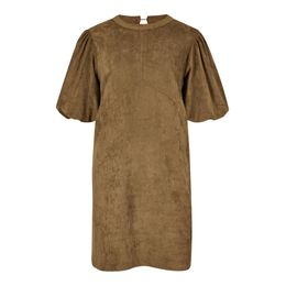 Apricot Suede Shift Mini Dress ' ' Damen Gr&ouml;&szlig;e 44 braun Winterkleid