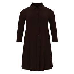 Yoek Kleid 'Dolce' Damen Gr&ouml;&szlig;e 56/58 dunkelbraun Winterkleid
