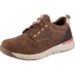 Relife Sneaker 'Hugo' Herren Gr&ouml;&szlig;e 44 beige / braun / dunkelbraun