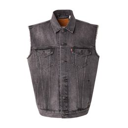 Levi's Levi's 'Relaxed Trucker Vest' Herren Gr&ouml;&szlig;e XS schwarzmeliert