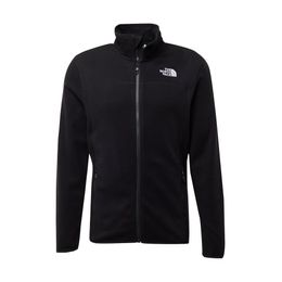 The North Face Funktionsfleecejacke '100 Glacier' Herren Gr&ouml;&szlig;e XL schwarz / wei&szlig;