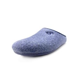 THIES Hausschuh 'THIES 1856 Organic Slipper' Damen Gr&ouml;&szlig;e 37 blau