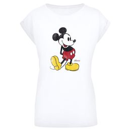 F4NT4STIC Shirt 'Disney Mickey Mouse' Damen Gr&ouml;&szlig;e XXXL gelb / rot / schwarz / wei&szlig;