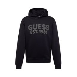 Guess Sweatshirt 'Beau' Herren Gr&ouml;&szlig;e S hellgrau / schwarz