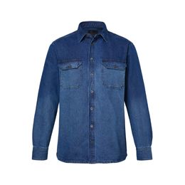 JP1880 Hemd Herren Gr&ouml;&szlig;e 4XL blue denim