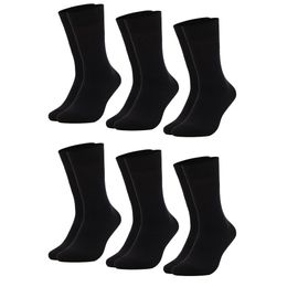 Occulto Socken 'Lukas' Herren Gr&ouml;&szlig;e 47/50 schwarz