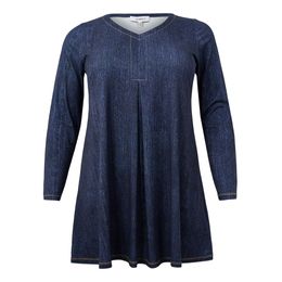 Yoek Bluse Damen Gr&ouml;&szlig;e XL/XXL blue denim