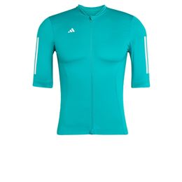 adidas Performance Sportstrickjacke 'Tempo' Herren Gr&ouml;&szlig;e XXL jade / wei&szlig;