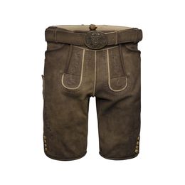 Kr&uuml;ger Buam Kr&uuml;ger Buam Trachtenhose 'Dante' Herren Gr&ouml;&szlig;e 58 braun / schoko