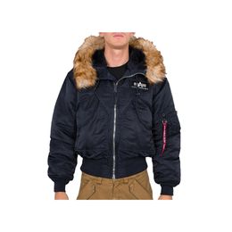 Alpha Industries Winterjacke '45/P Hooded' Herren Gr&ouml;&szlig;e M dunkelblau