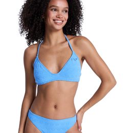 Roxy Bikinitop 'Paradise Wave' Damen Gr&ouml;&szlig;e 75 hellblau