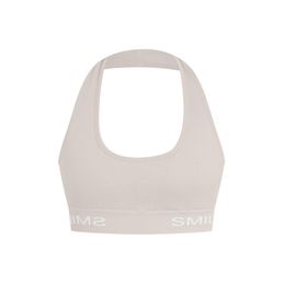 Smilodox Sport BH Azura Shaped Fit Damen Gr&ouml;&szlig;e S taupe