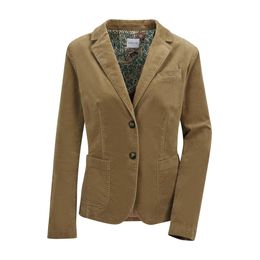 Madeleine Mode Madeleine Blazer Damen Gr&ouml;&szlig;e 48 hellbeige