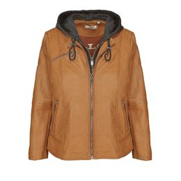 Maze &Uuml;bergangsjacke Damen Gr&ouml;&szlig;e XXL cognac