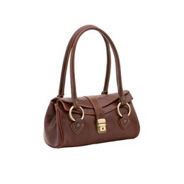 Viola Castellani Handtasche Damen Gr&ouml;&szlig;e One Size braun / gold