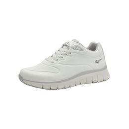 Tamaris Sneaker Damen Gr&ouml;&szlig;e 36 silbergrau / wei&szlig;