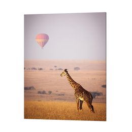 Liv Corday Bild 'Faraway' Herren Gr&ouml;&szlig;e 30x40 senf / honig / taupe / mischfarben / dunkelorange