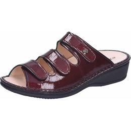 Finn Comfort Pantolette Damen Gr&ouml;&szlig;e 34 weinrot