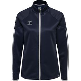 Hummel Sportsweatjacke 'Cima' Damen Gr&ouml;&szlig;e M marine / grau