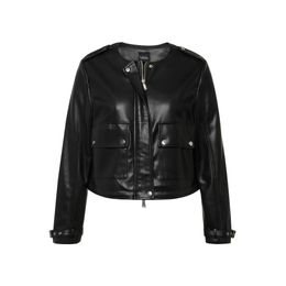 Ulla Popken &Uuml;bergangsjacke Damen Gr&ouml;&szlig;e M/L schwarz