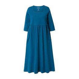 Ulla Popken Kleid Damen Gr&ouml;&szlig;e 66/68 indigo Winterkleid